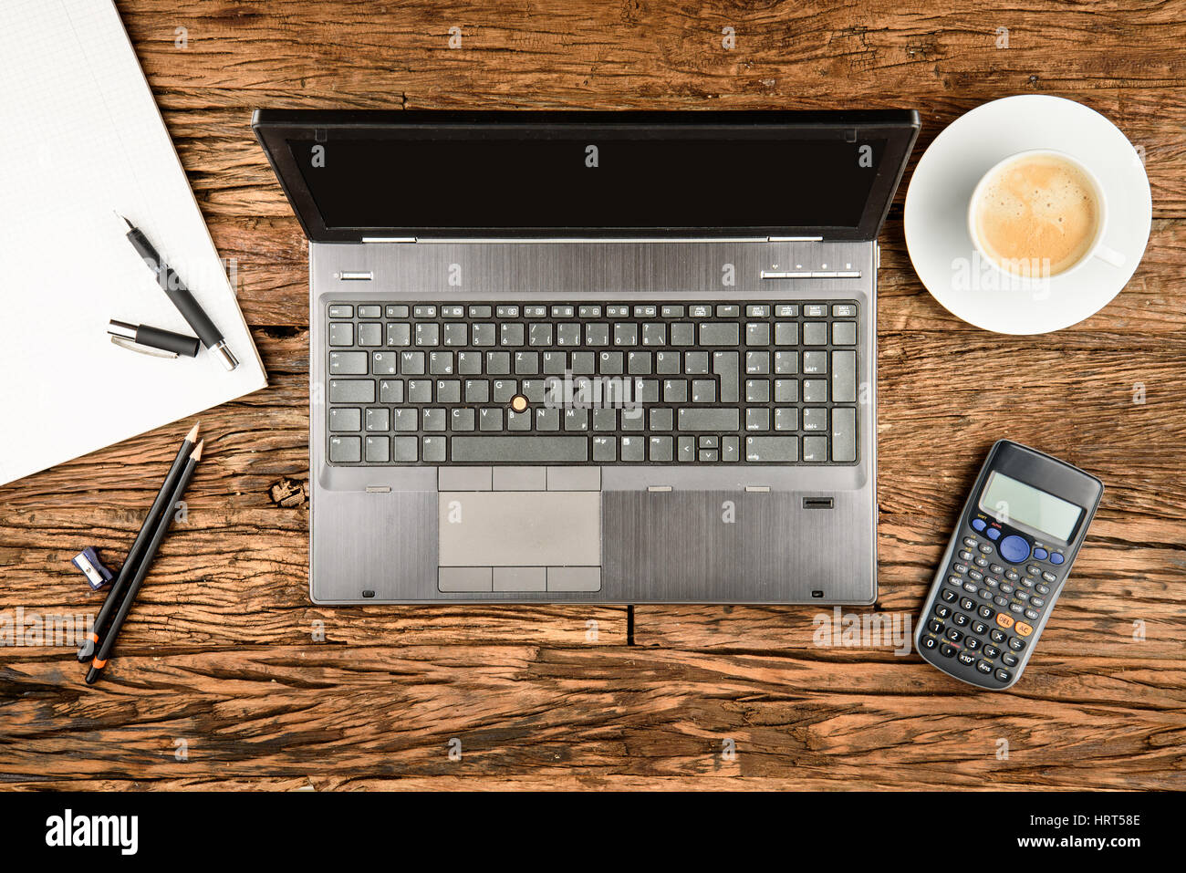 Old computer keyboard top view hi-res stock photography and images - Alamy