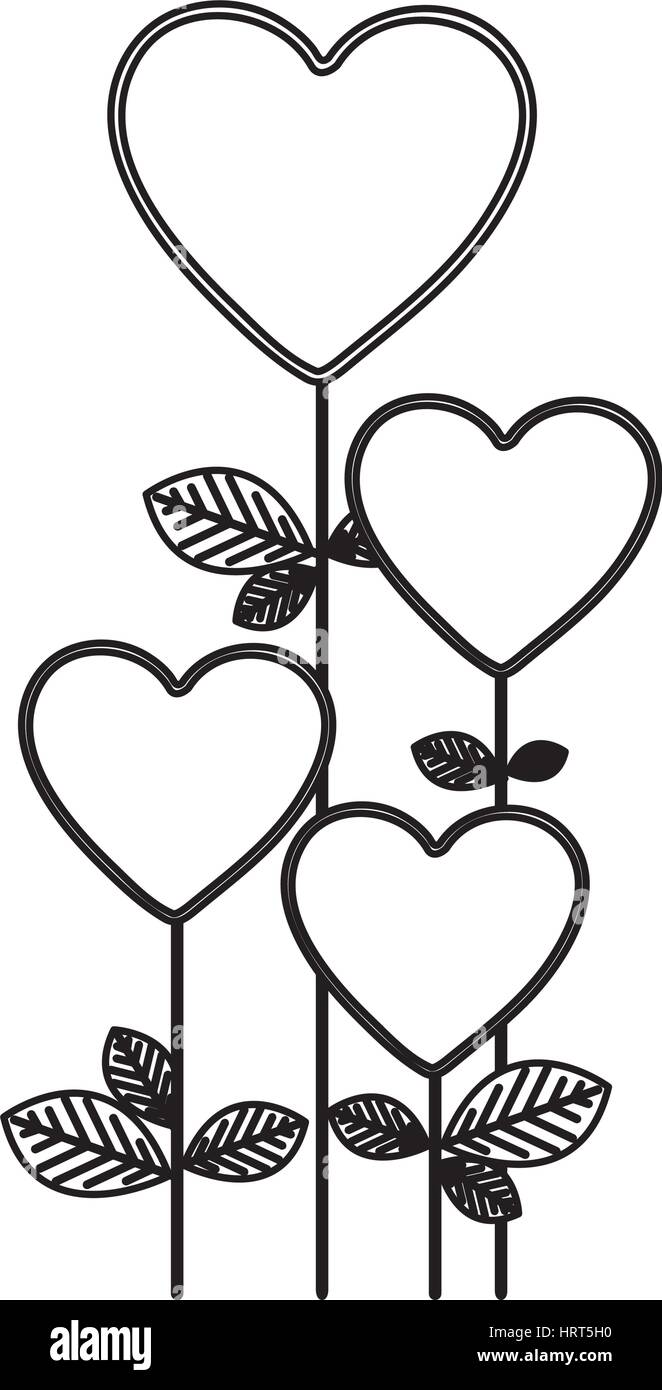 Figure cute heart balloon hi-res stock photography and images - Alamy