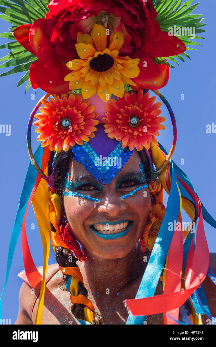 FEBRUARY 9, 2016 - Rio de Janeiro, Brazil - Brazilian woman of African ...