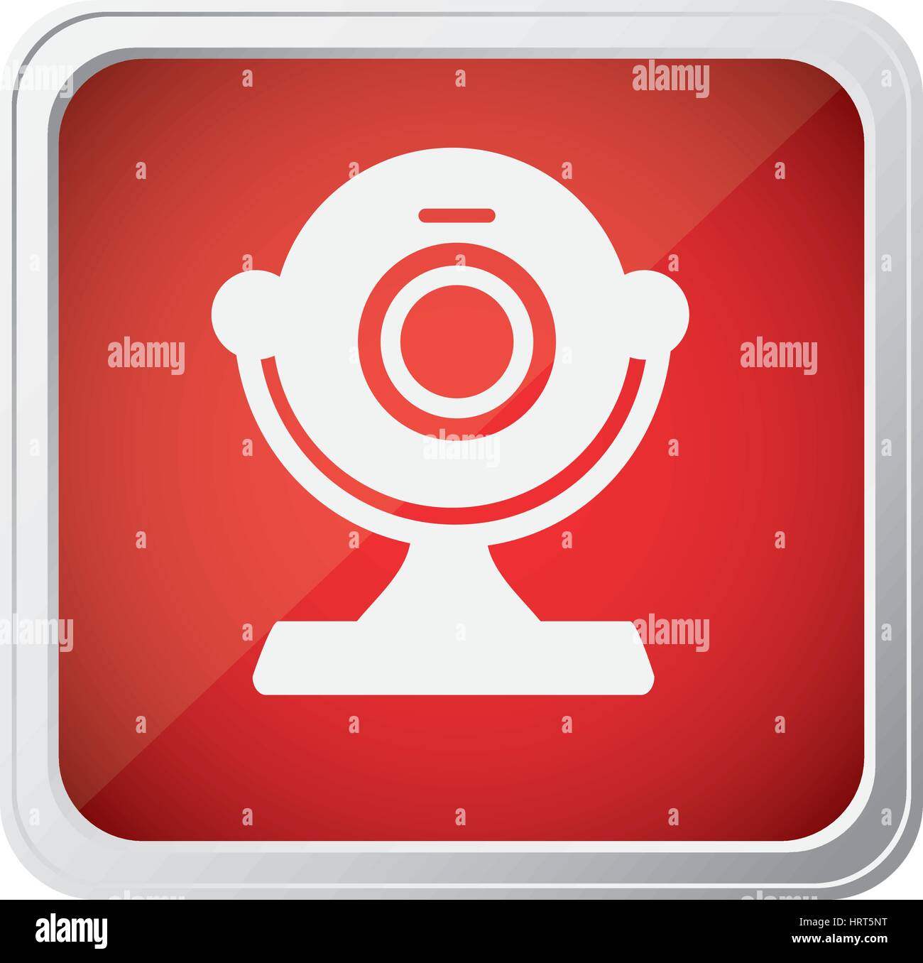red emblem computer camera icon Stock Vector Image & Art - Alamy