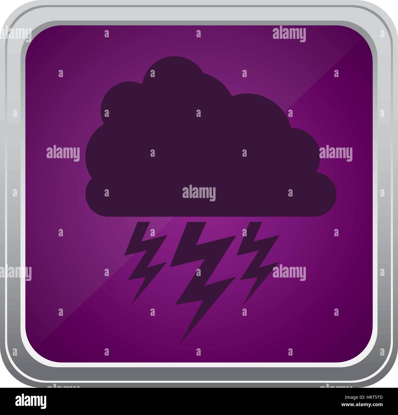 purple emblem cloud ray icon Stock Vector Image & Art - Alamy