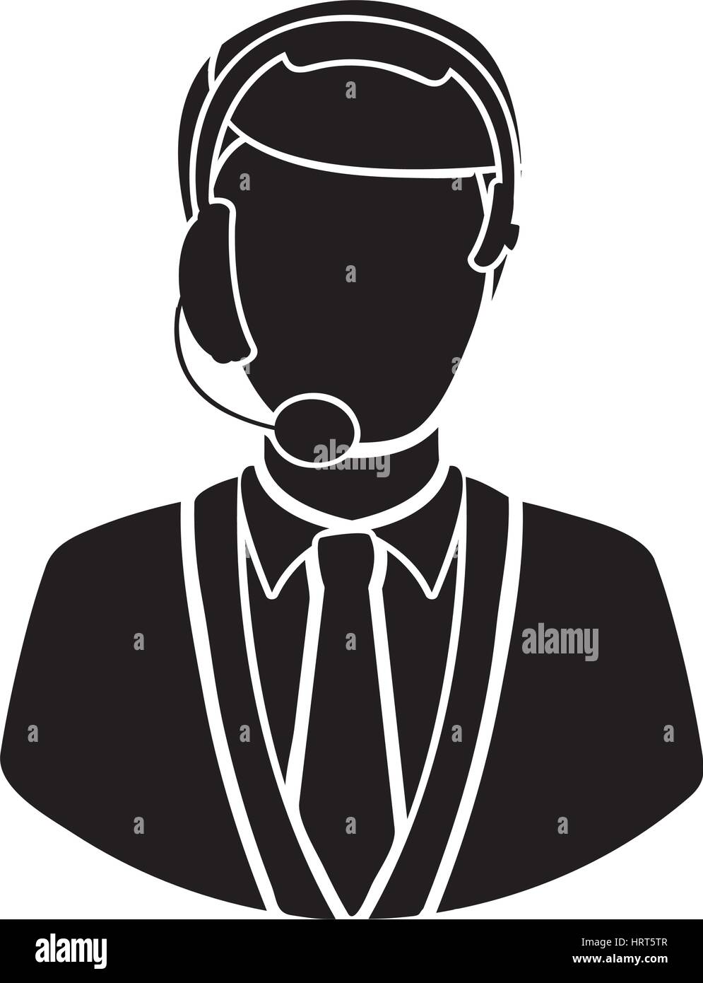 Technical support assistant icon image hi-res stock photography and ...