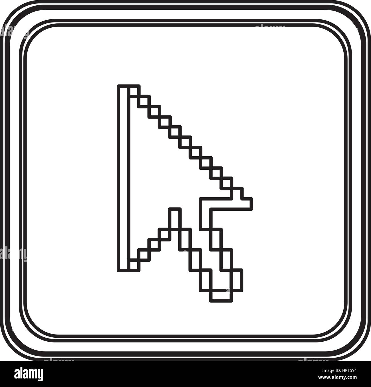 Mouse image with label Stock Vector Images - Alamy