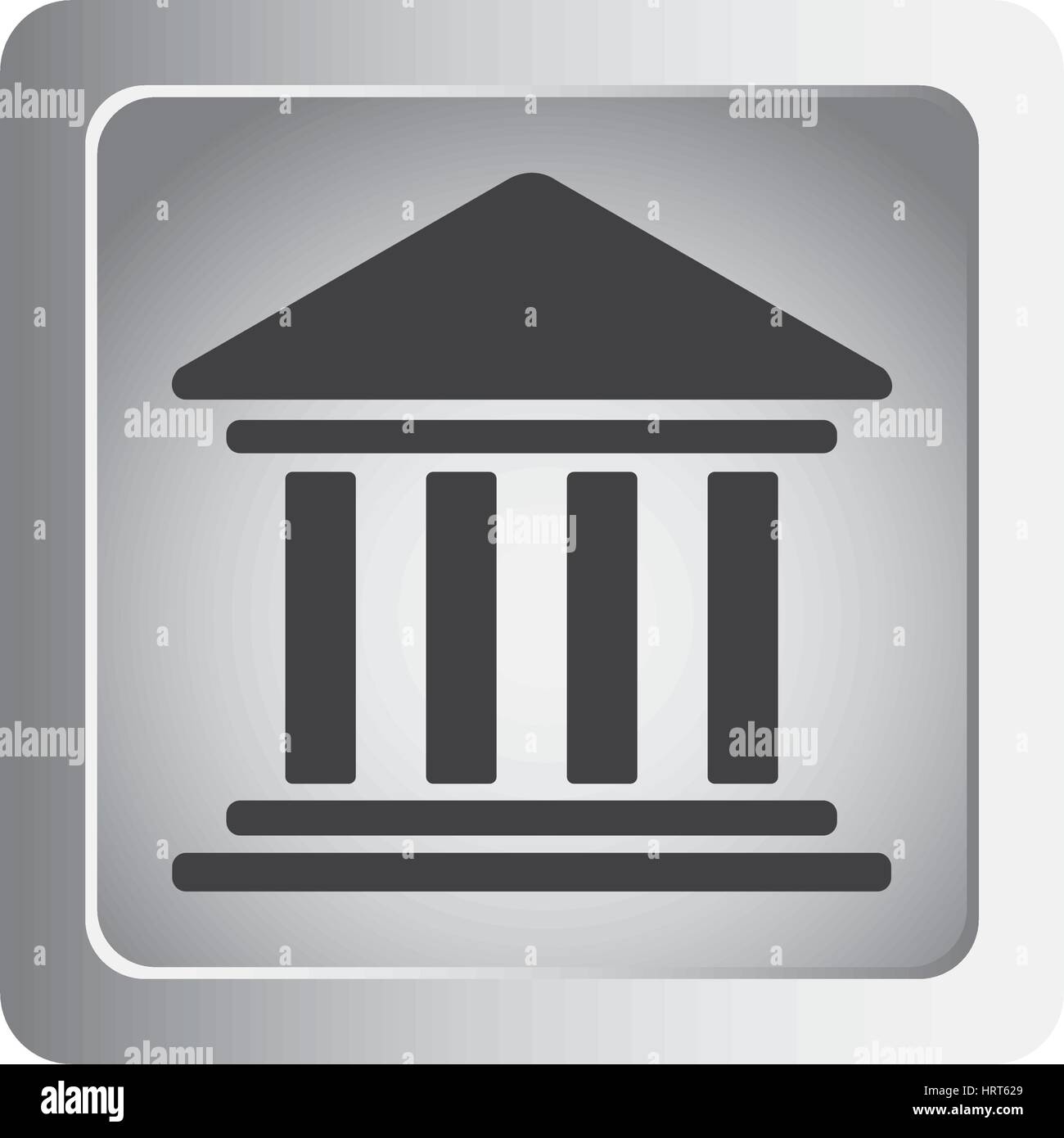 emblem shape bank icon Stock Vector Image & Art - Alamy