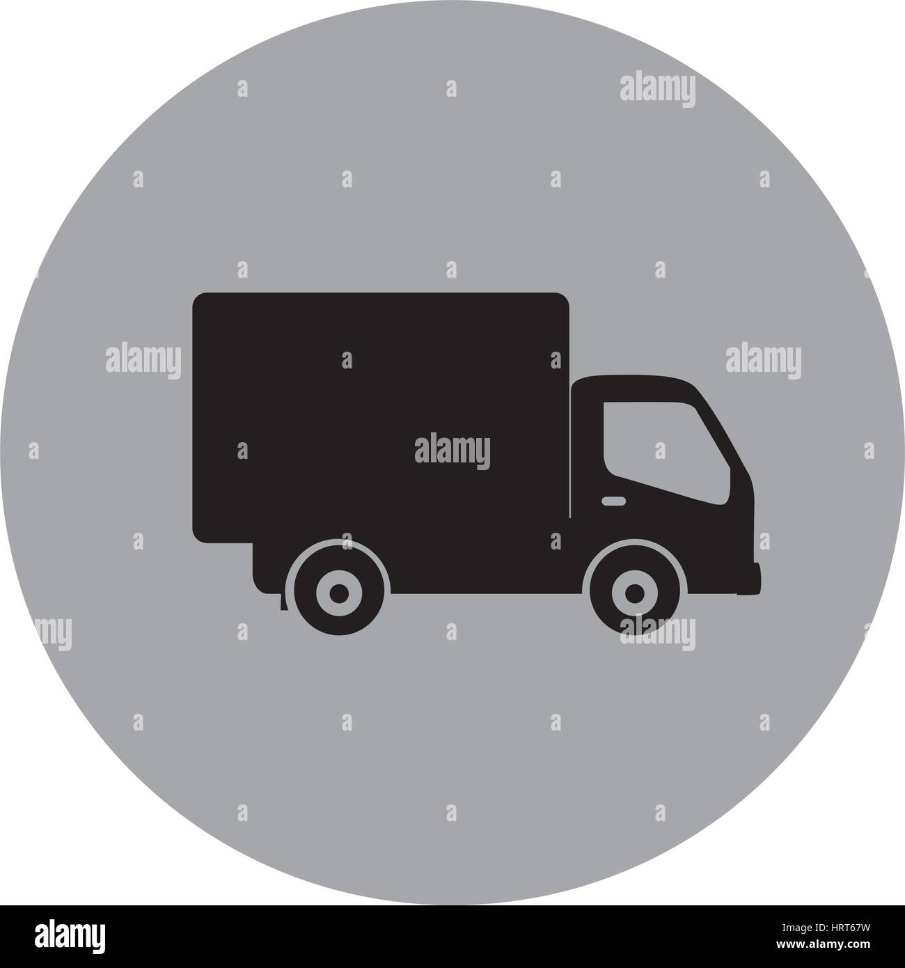 blue symbol delivery car icon Stock Vector Image & Art - Alamy