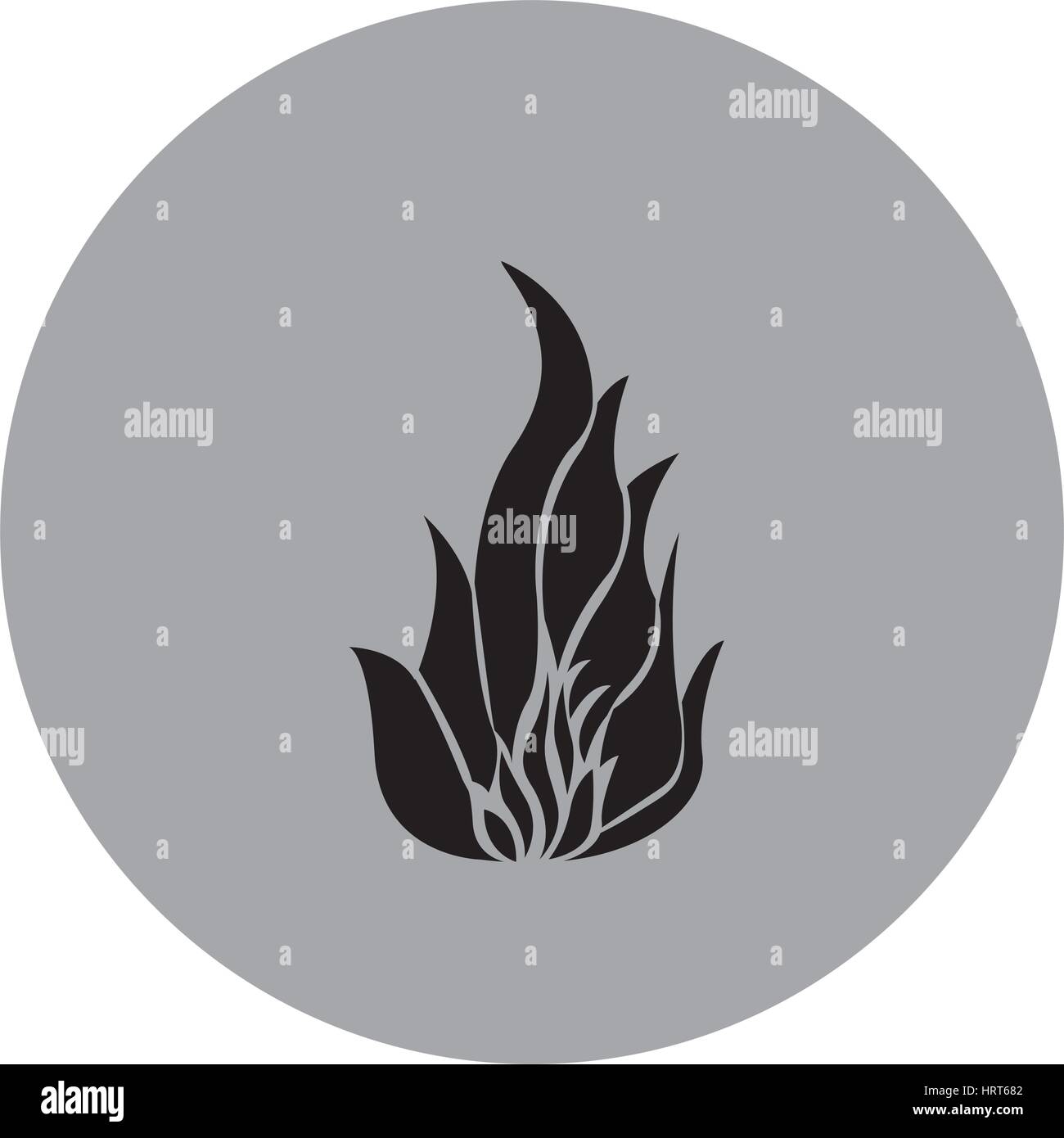 blue emblem sticker fire icon Stock Vector Image & Art - Alamy