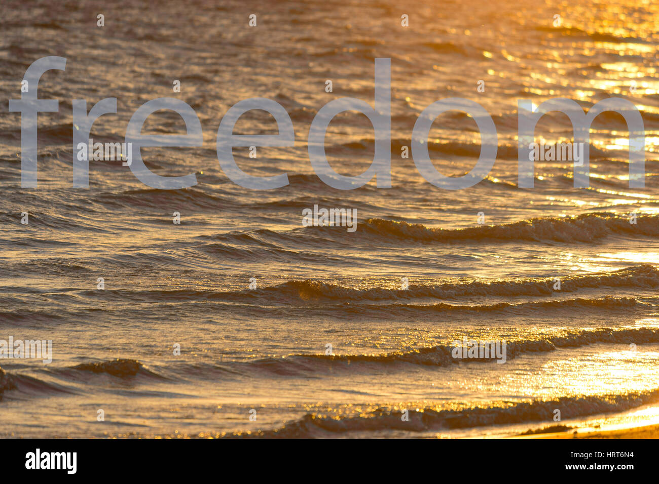 ocean waves close up toned. freedom concept Stock Photo - Alamy