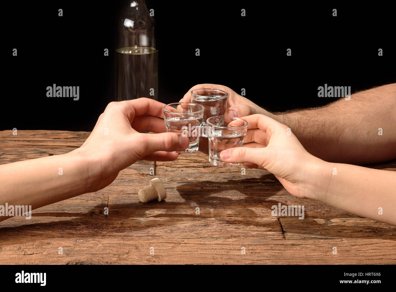 Hands toasting shots High Resolution Stock Photography and Images - Alamy