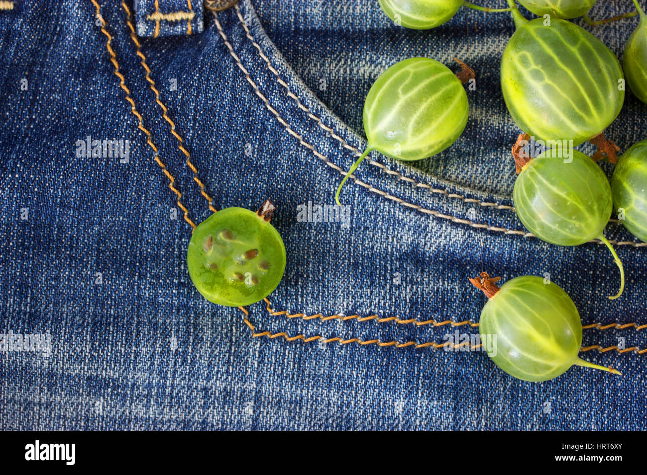 Gooseberry bush basket hi-res stock photography and images - Alamy