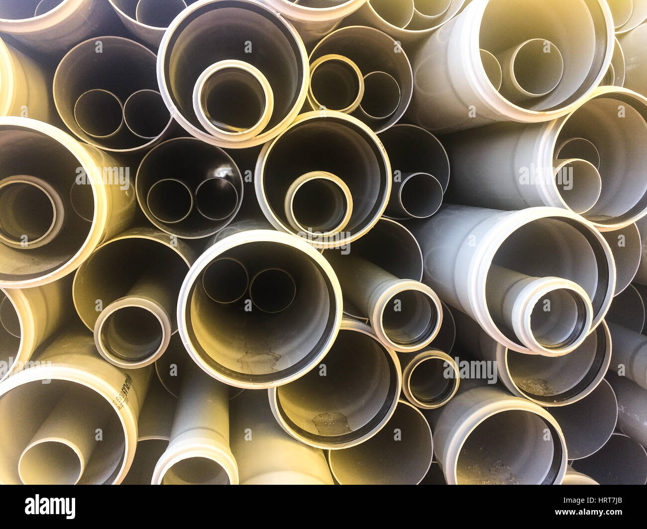 Pile of pvc pipes hi-res stock photography and images - Alamy