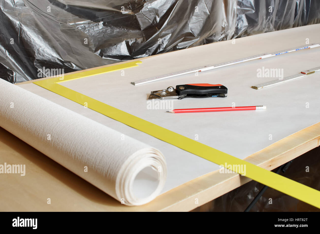 Measure wallpaper hi-res stock photography and images - Alamy