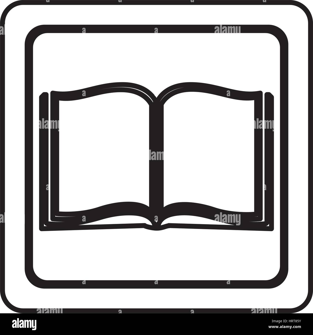 figure emblem book open icon Stock Vector Image & Art - Alamy