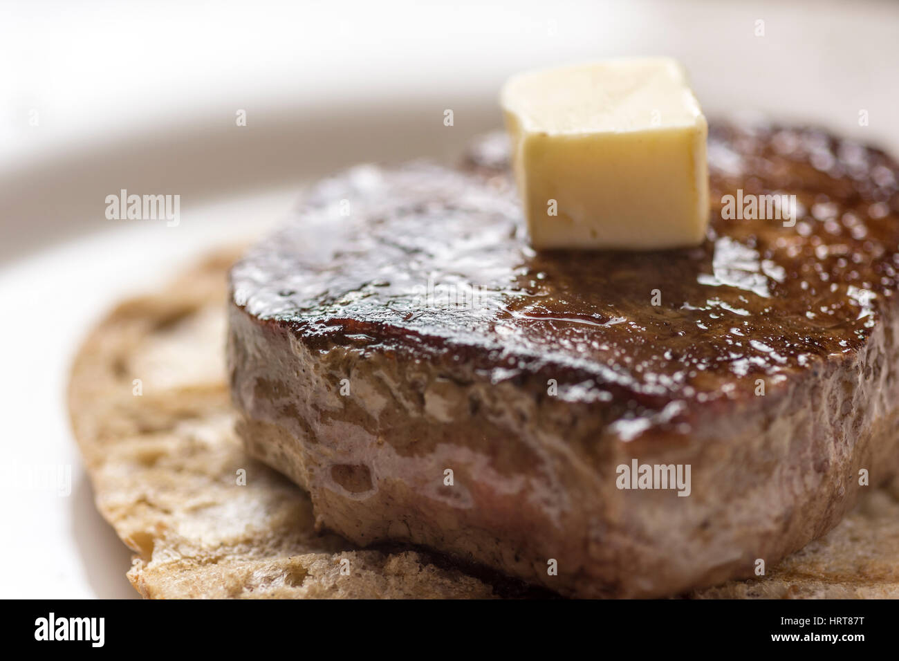 Beef steak bread slice hi-res stock photography and images - Alamy