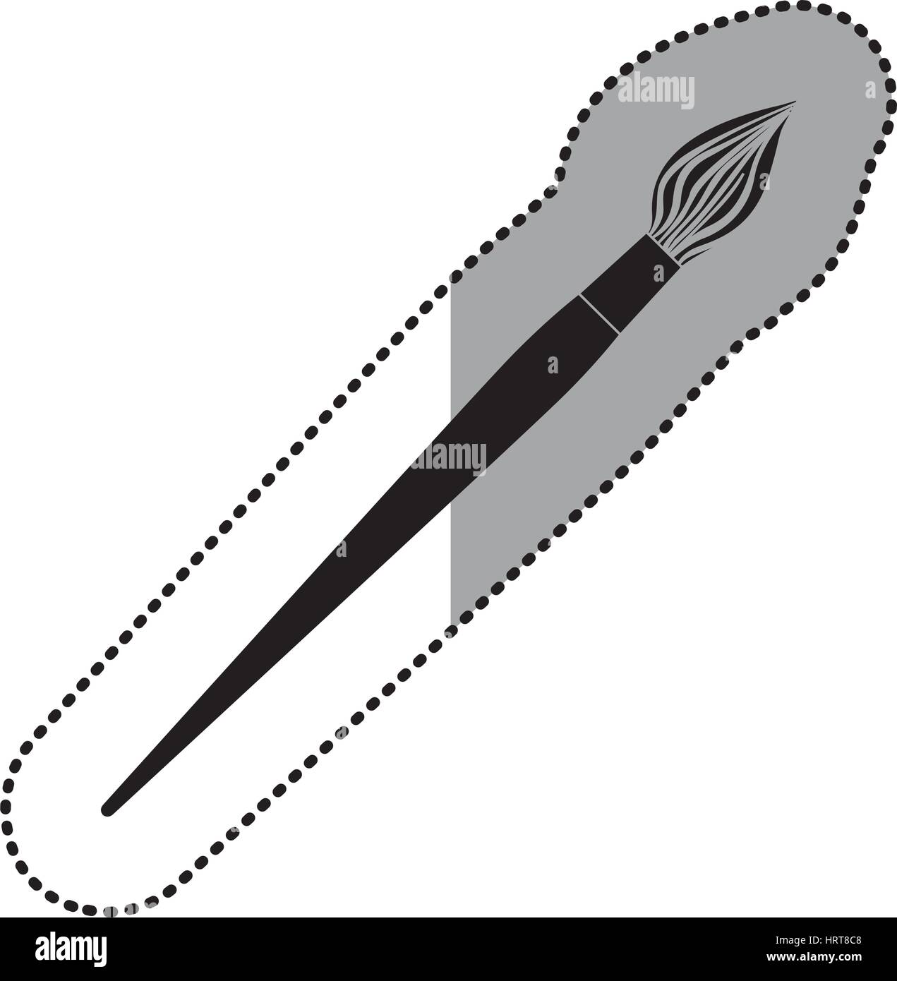 Contour art palette tool Cut Out Stock Images & Pictures - Alamy