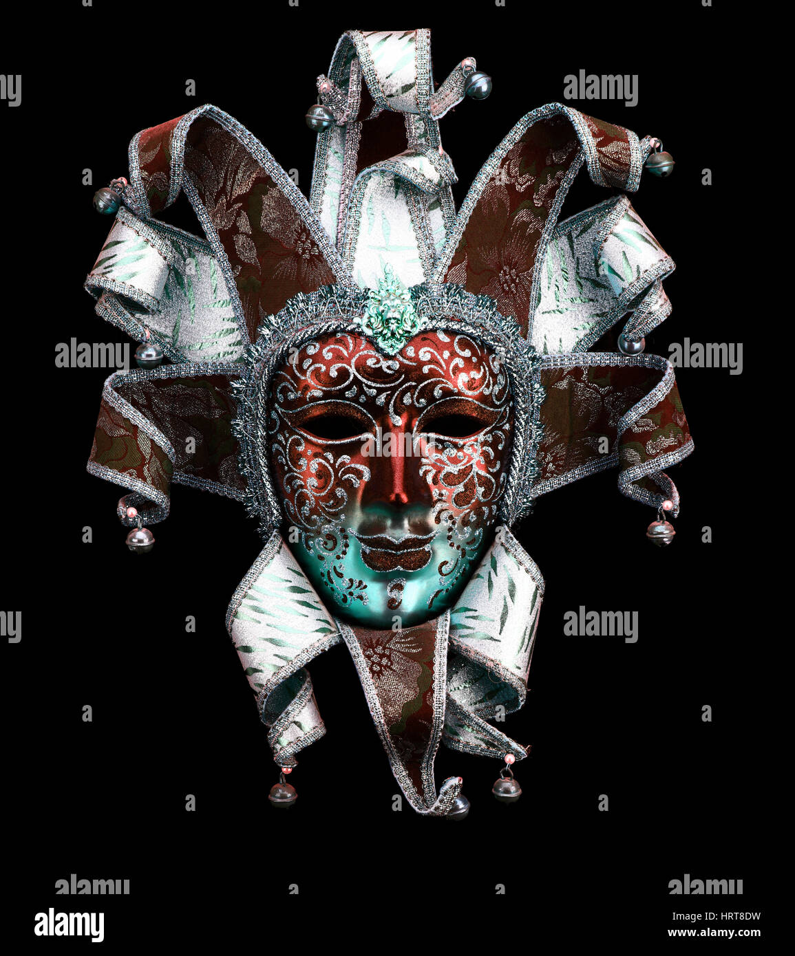 Red green costume mask hi-res stock photography and images - Alamy