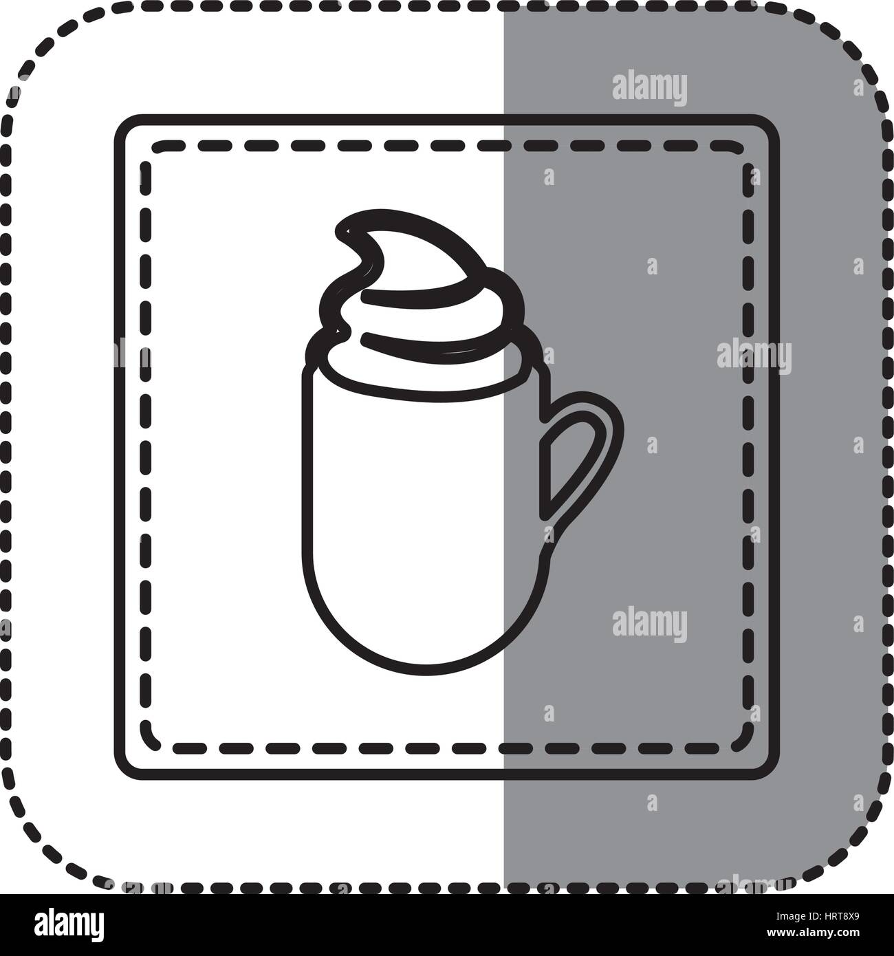 Cuppa coffee Stock Vector Images - Alamy