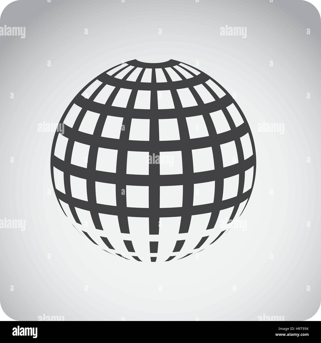 gray emblem global planet icon Stock Vector Image & Art - Alamy