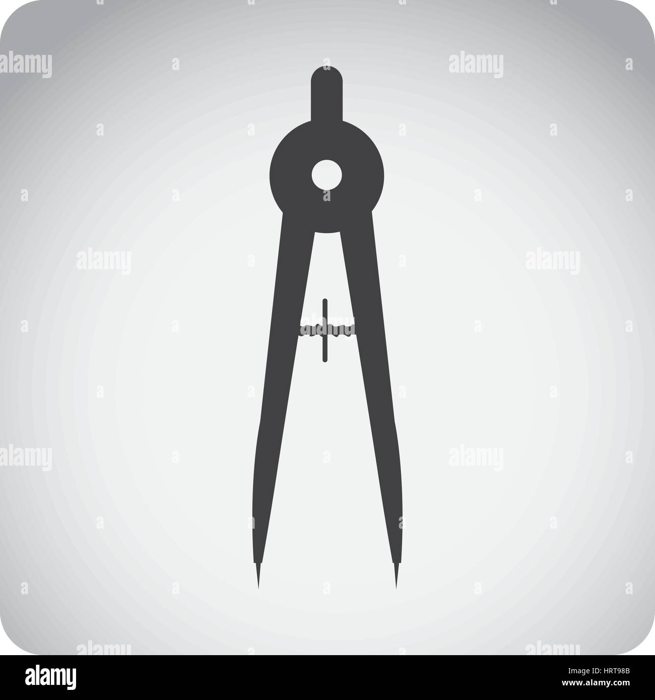 gray emblem compass school tools icon Stock Vector Image & Art - Alamy