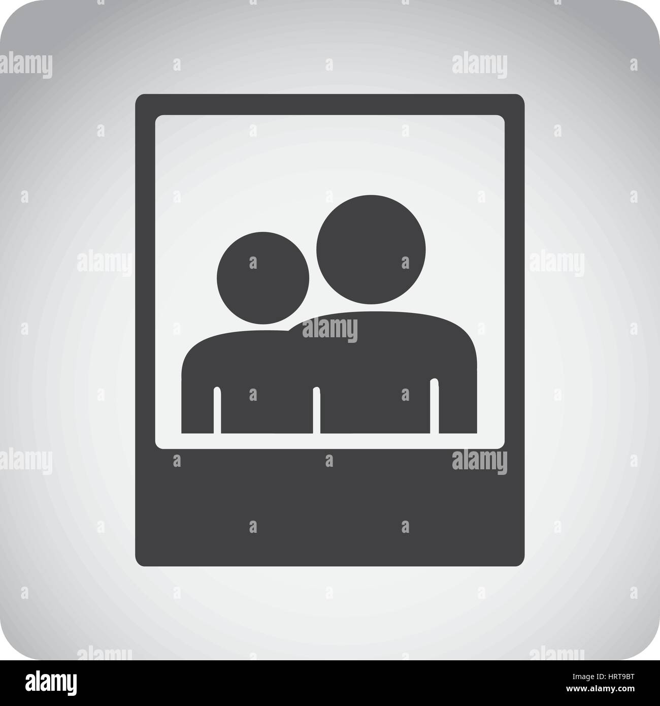 gray emblem people picture icon Stock Vector Image & Art - Alamy