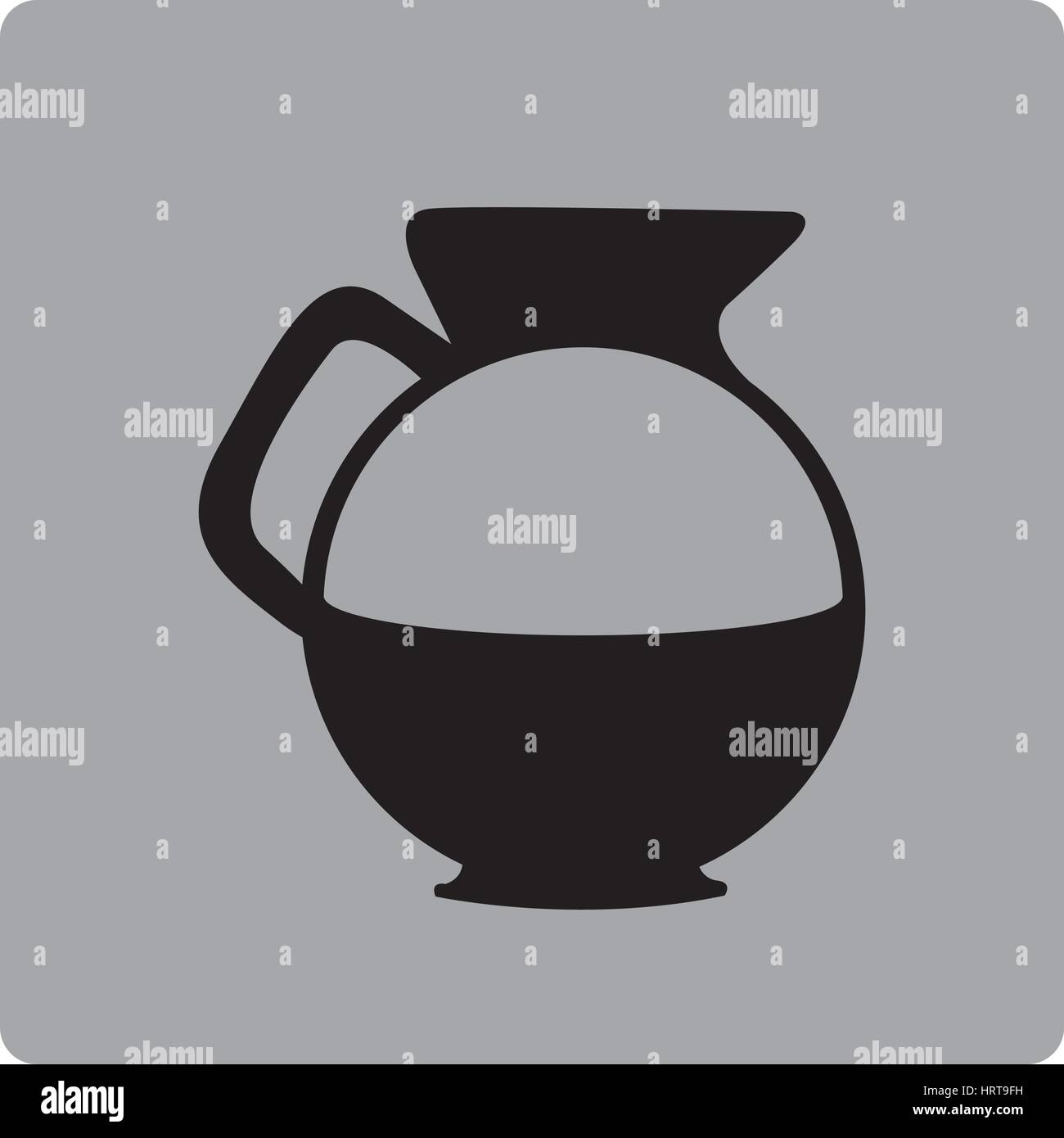 figure emblem water pitcher icon Stock Vector Image & Art - Alamy