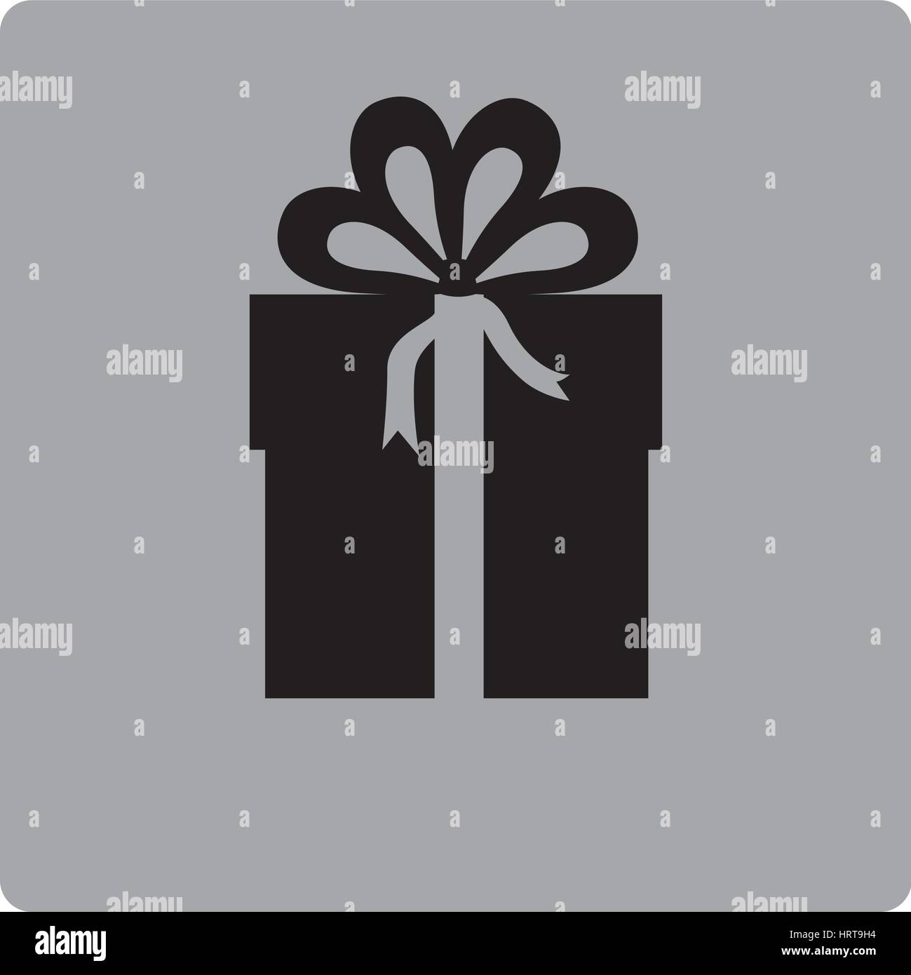 figure emblem box with bow ribbon icon Stock Vector Image & Art - Alamy