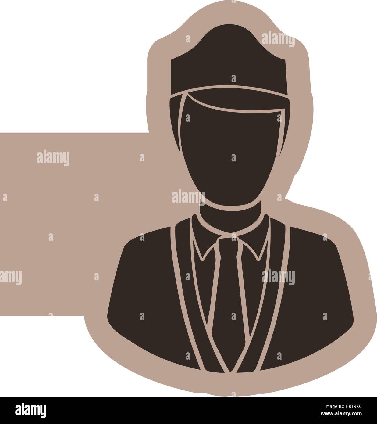 figure emblem guard person icon Stock Vector Image & Art - Alamy