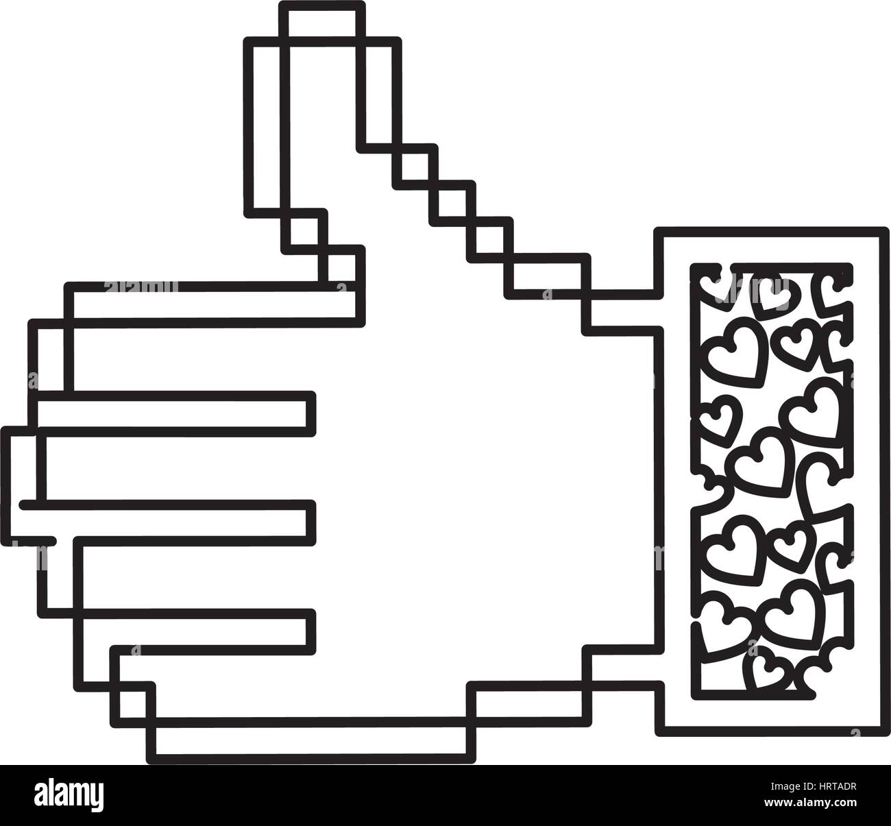 Middle Finger Text Art