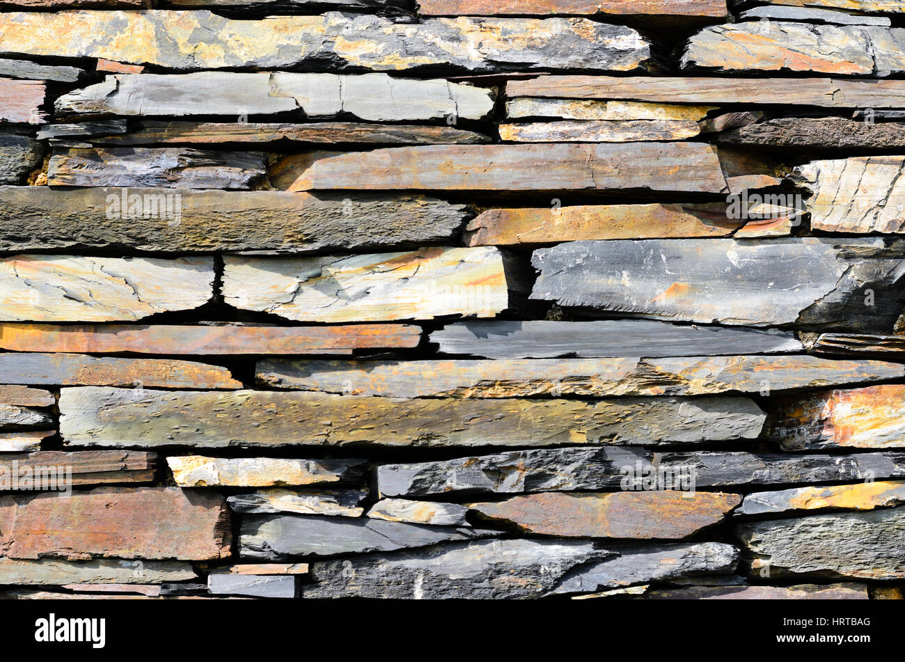 Schist stone wall hi-res stock photography and images - Alamy