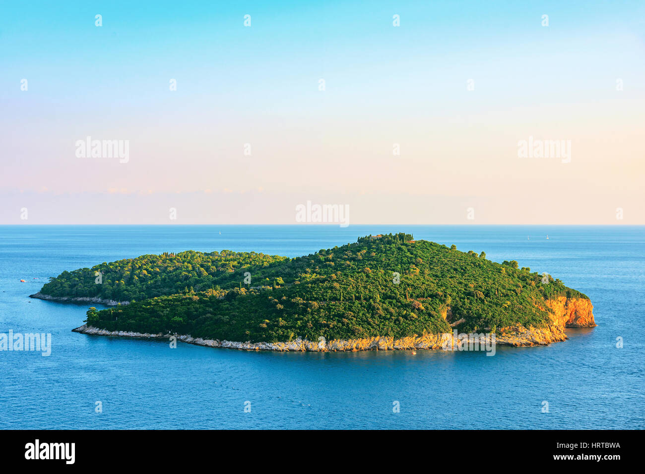 Lokrum beach hi-res stock photography and images - Alamy