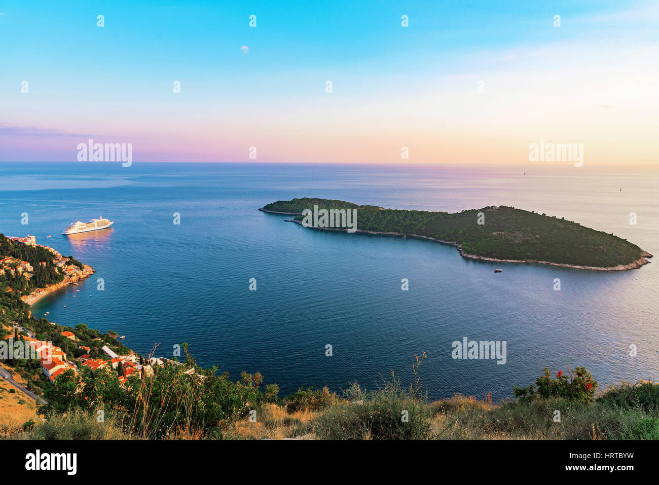 Lokrum beach hi-res stock photography and images - Alamy