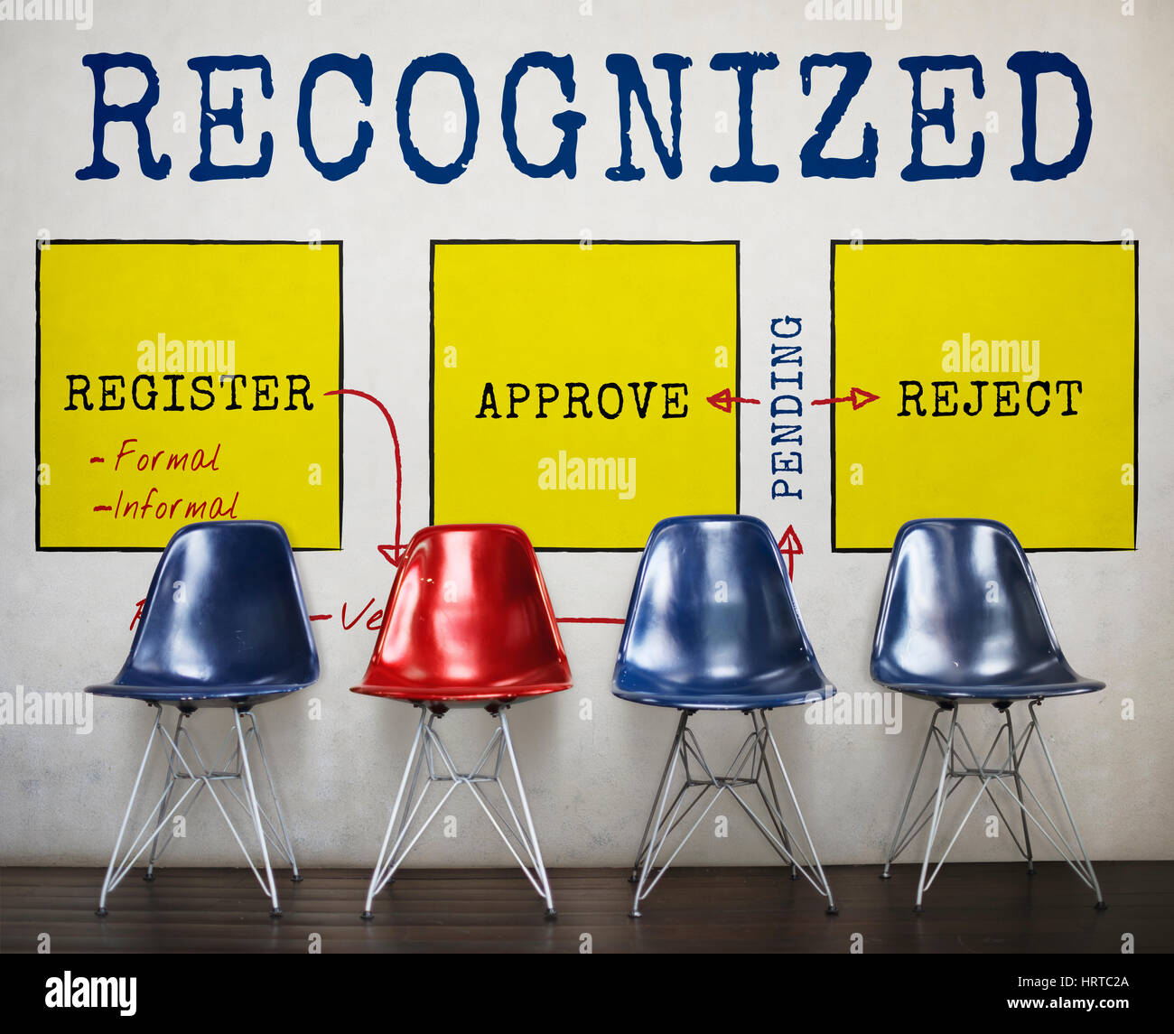 Recognized Achieved Permitted Approve Business Stock Photo - Alamy