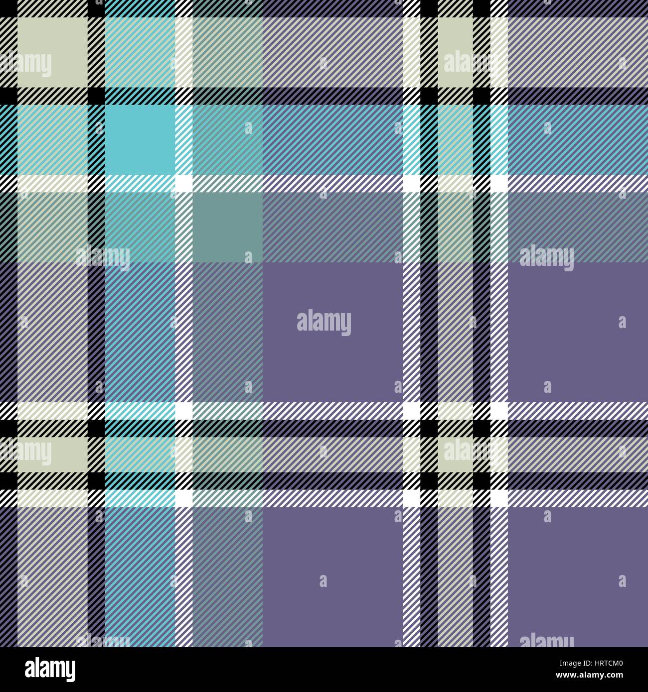 Gray blue check fabric texture Stock Vector Images - Alamy