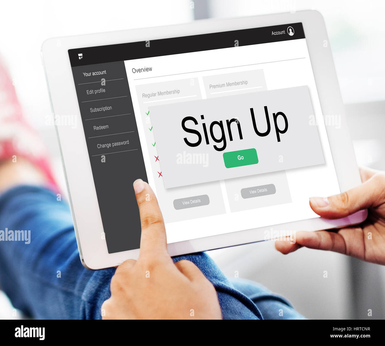 Newletter Join Us Sign Up Stock Photo - Alamy