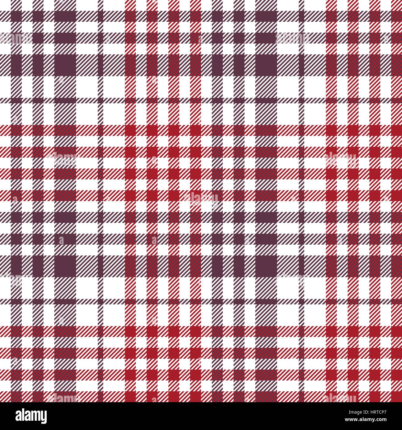Seamless check fabric texture tablecloth pattern. Vector illustration ...