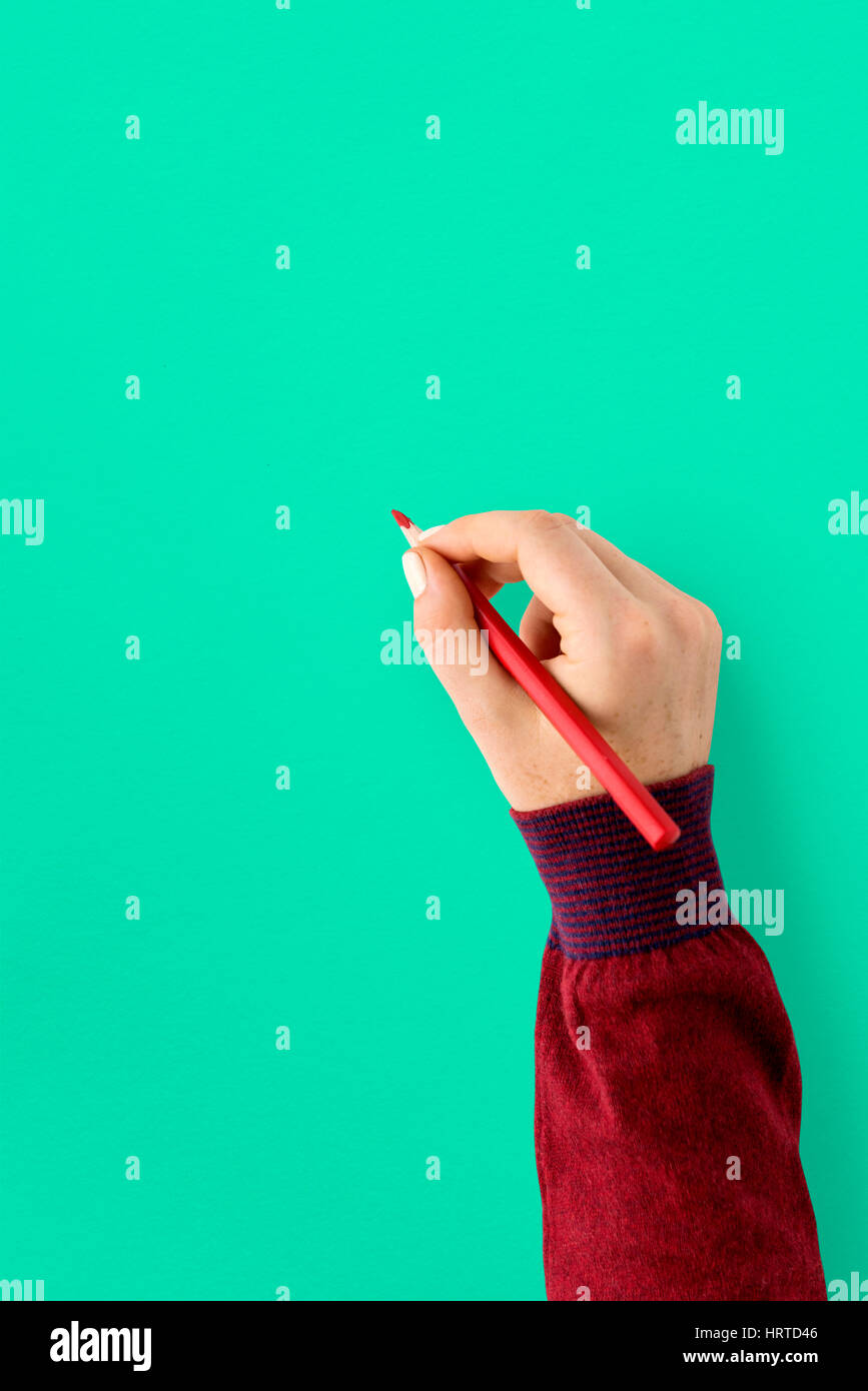 Hand Pencil Drawing Sketching Creative Stock Photo - Alamy