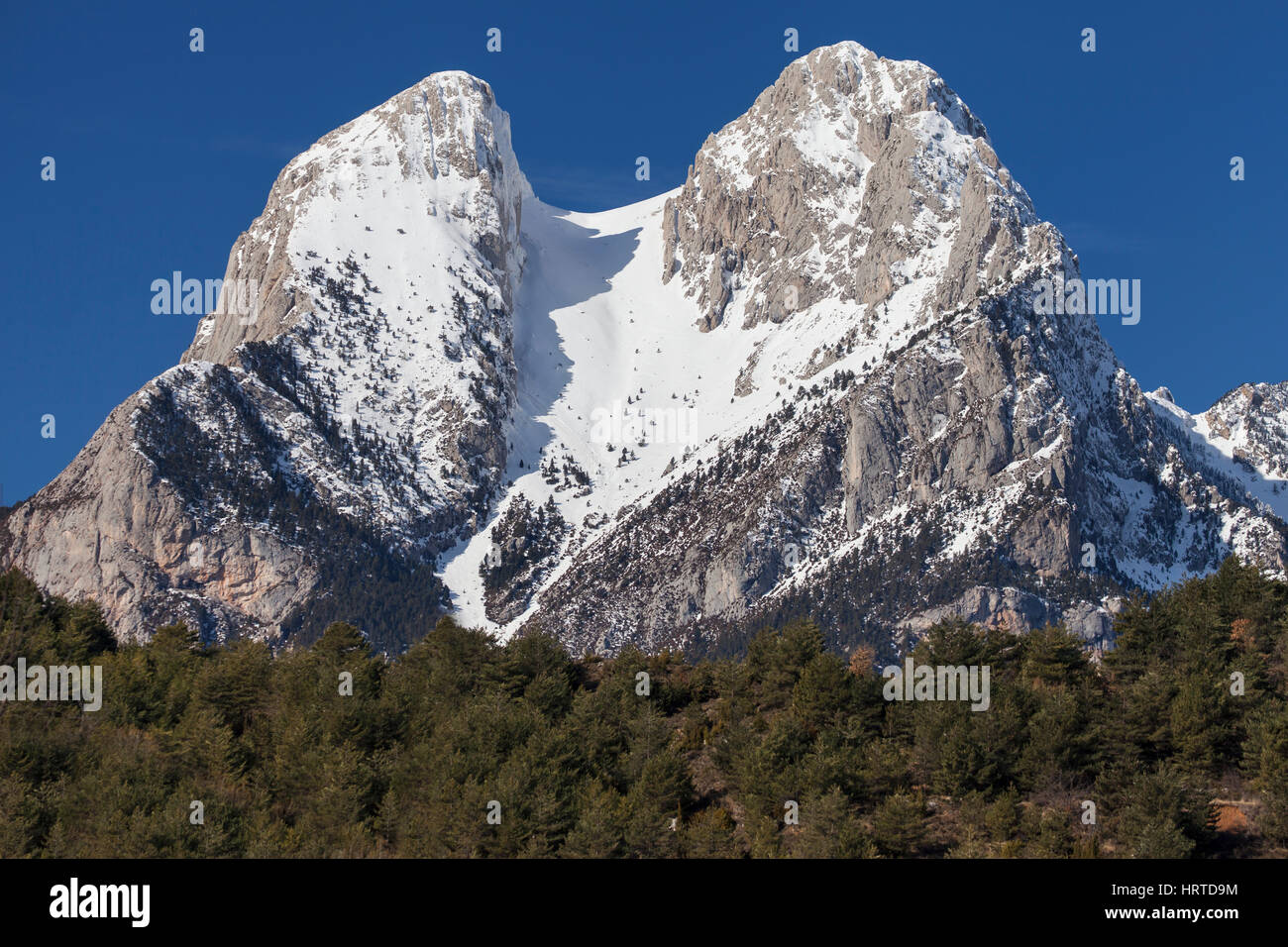 The two peaks hi-res stock photography and images - Alamy