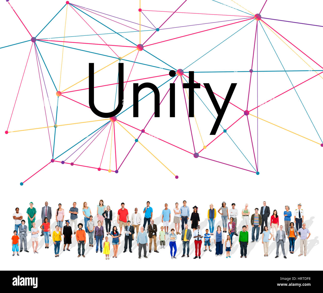 Web Link Chain Interconnection Concept Stock Photo - Alamy