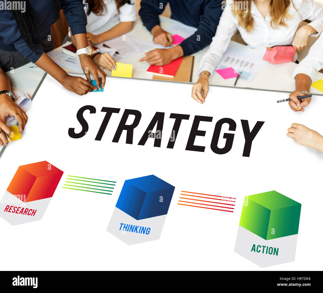 Business System Development Diagram Concept Stock Photo - Alamy