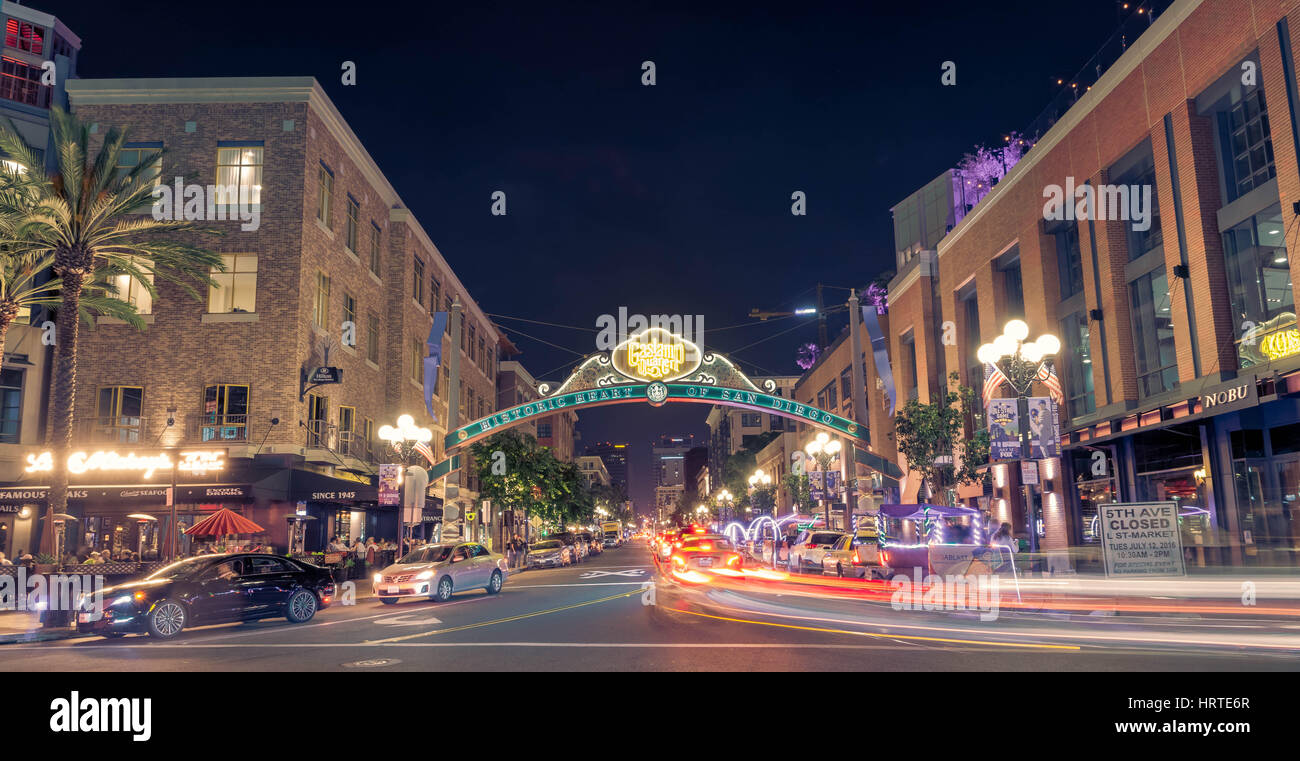 Gaslamp quarter hi-res stock photography and images - Alamy