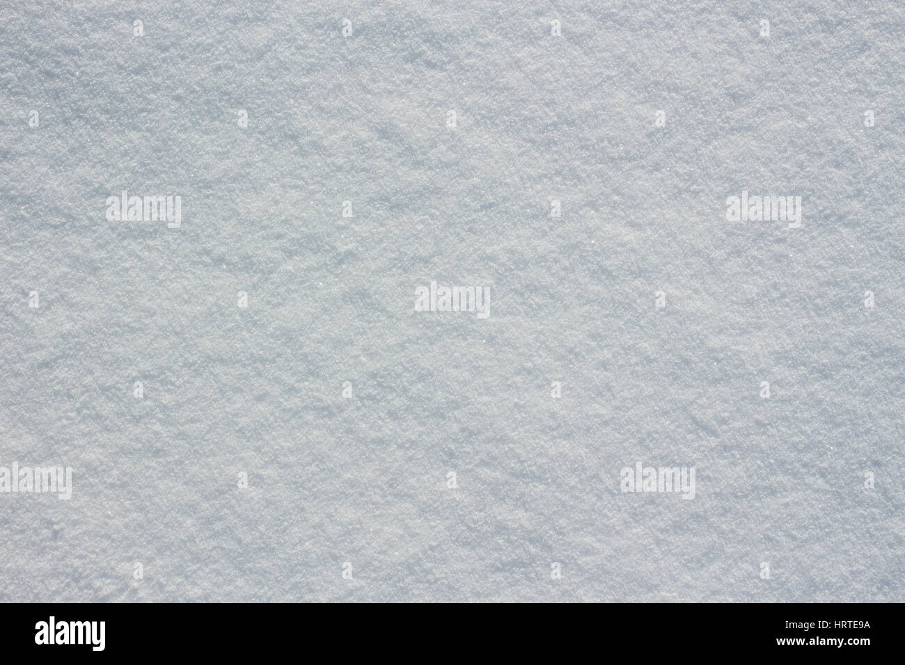 Fresh white snow texture on winter ground. Horizontal color image of ...