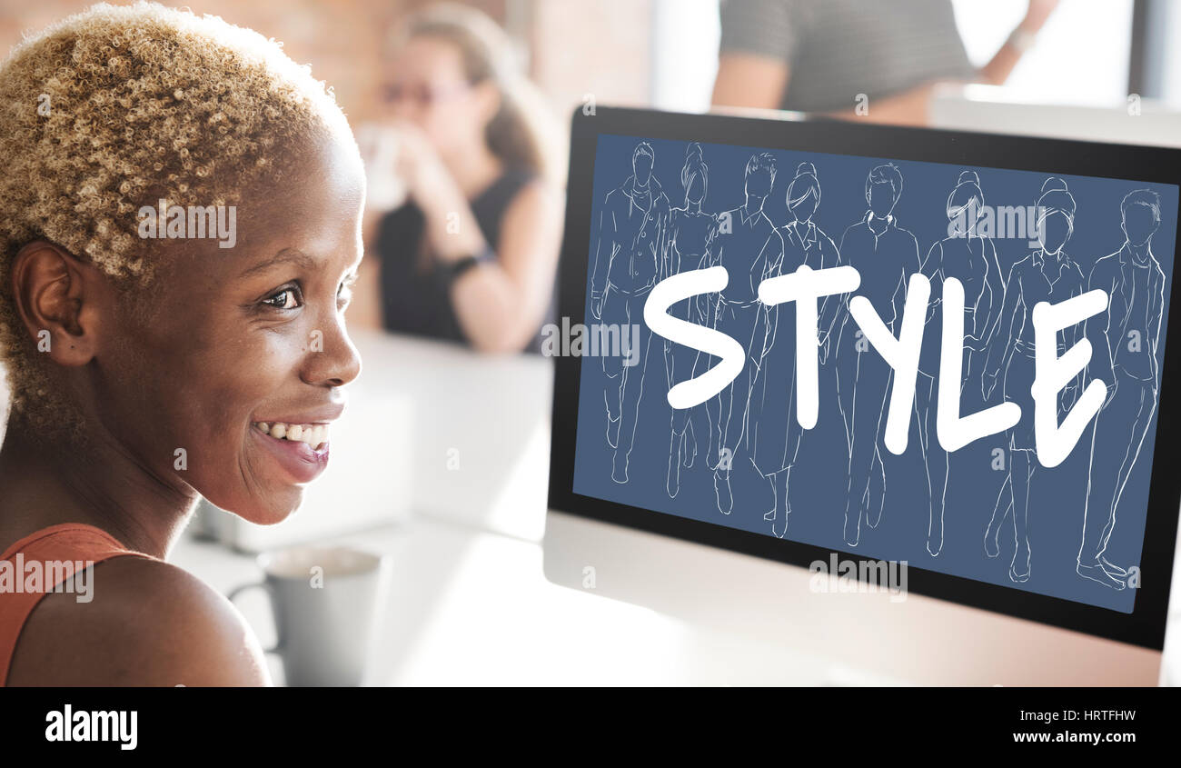 Style Fashion Design Trends Creativity Stock Photo - Alamy