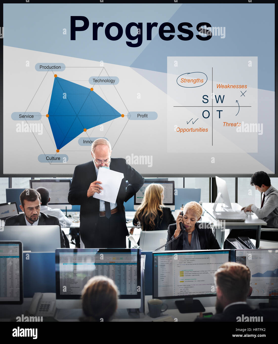 Management Progress Business Development Ideas Stock Photo - Alamy