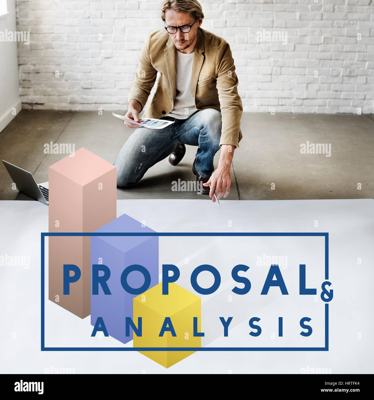 Proposal Summary Project Progress Research Concept Stock Photo - Alamy