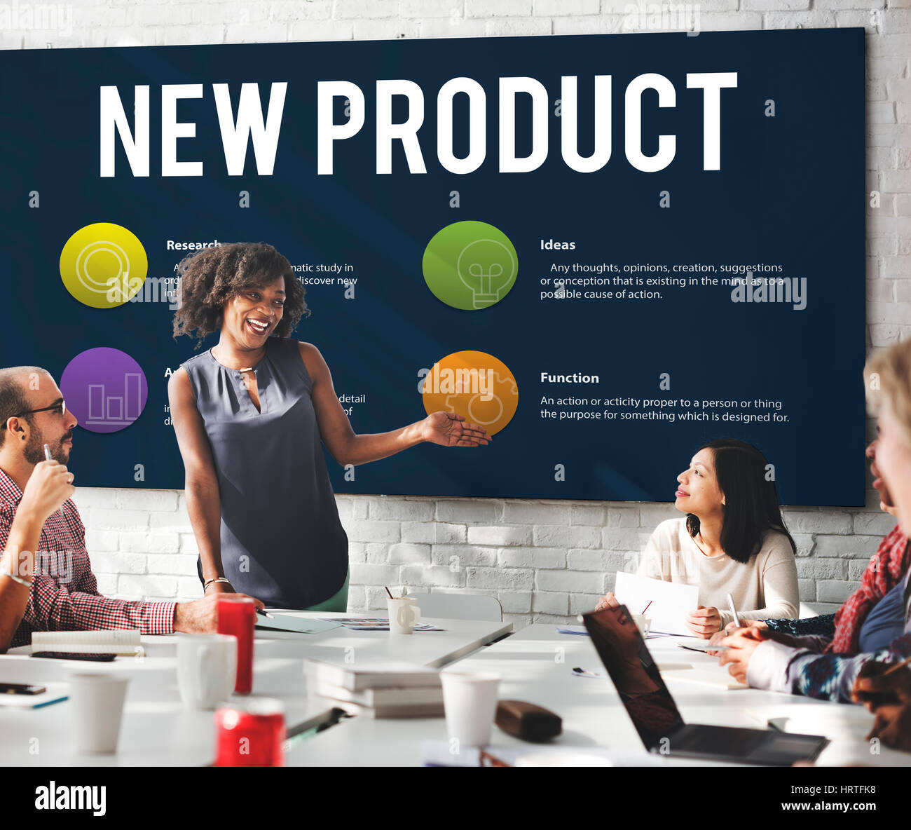 New Product Development Marketing Concept Stock Photo - Alamy