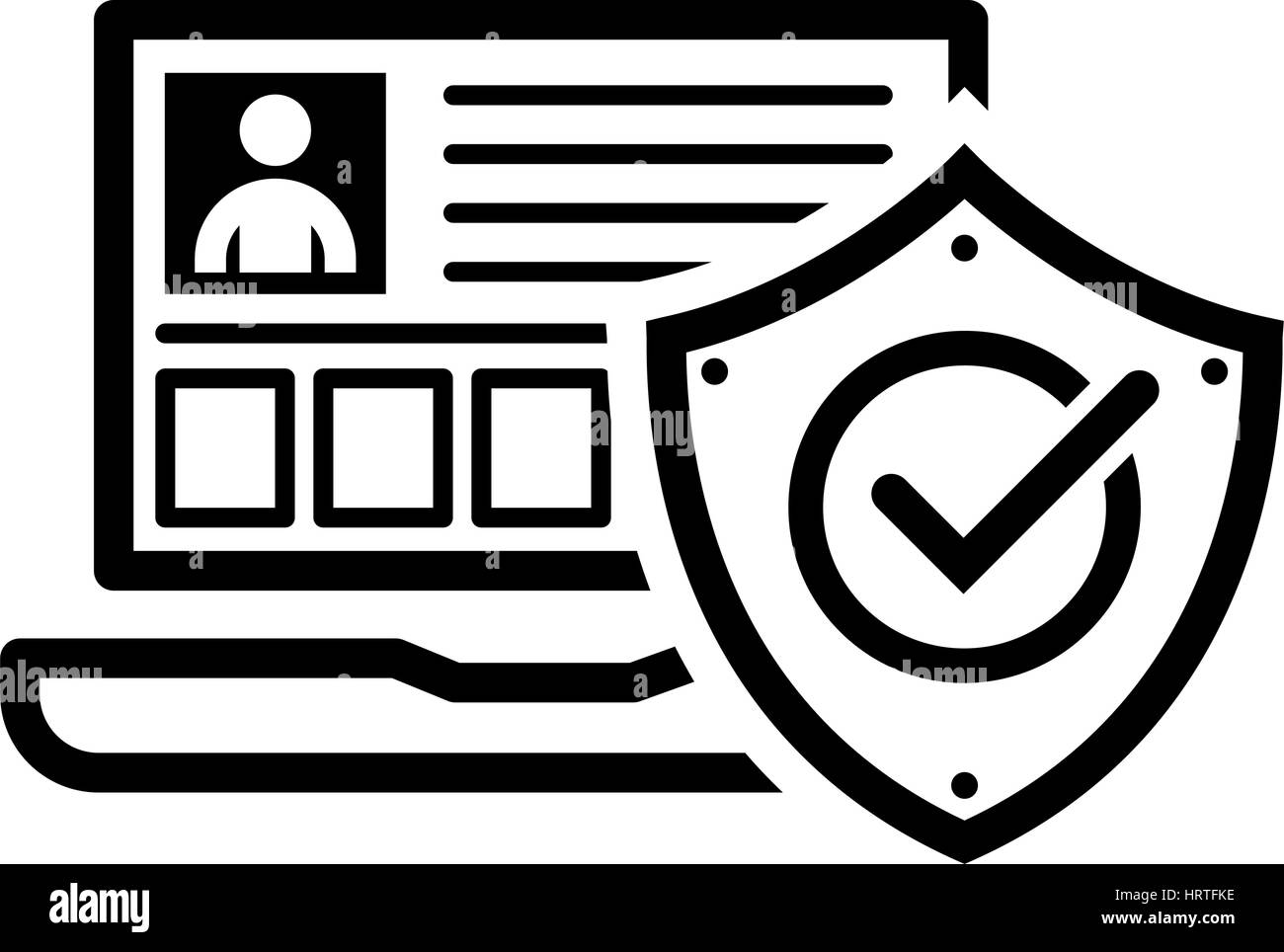 Personal Security Icon. Flat Design Stock Vector Image & Art - Alamy Personal Security Icon. Flat Design Stock Vector Image & Art - Alamy
