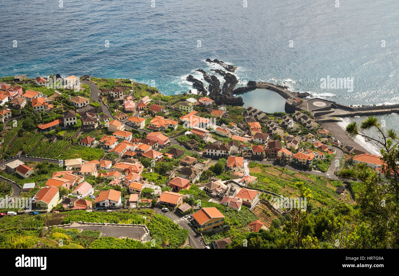 Scenic landscape of Madeira island, Portugal Stock Photo - Alamy