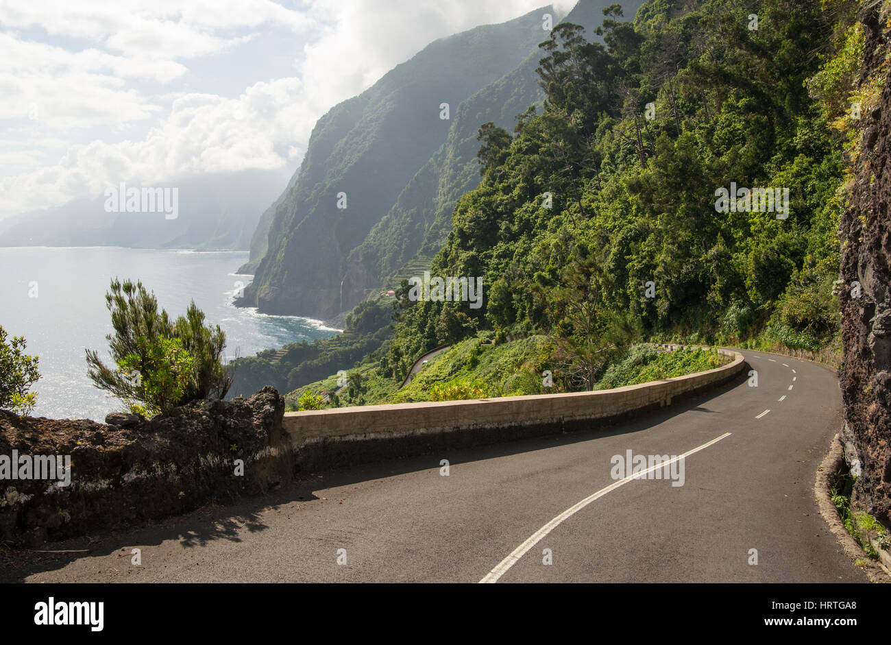 Scenic landscape of Madeira island, Portugal Stock Photo - Alamy