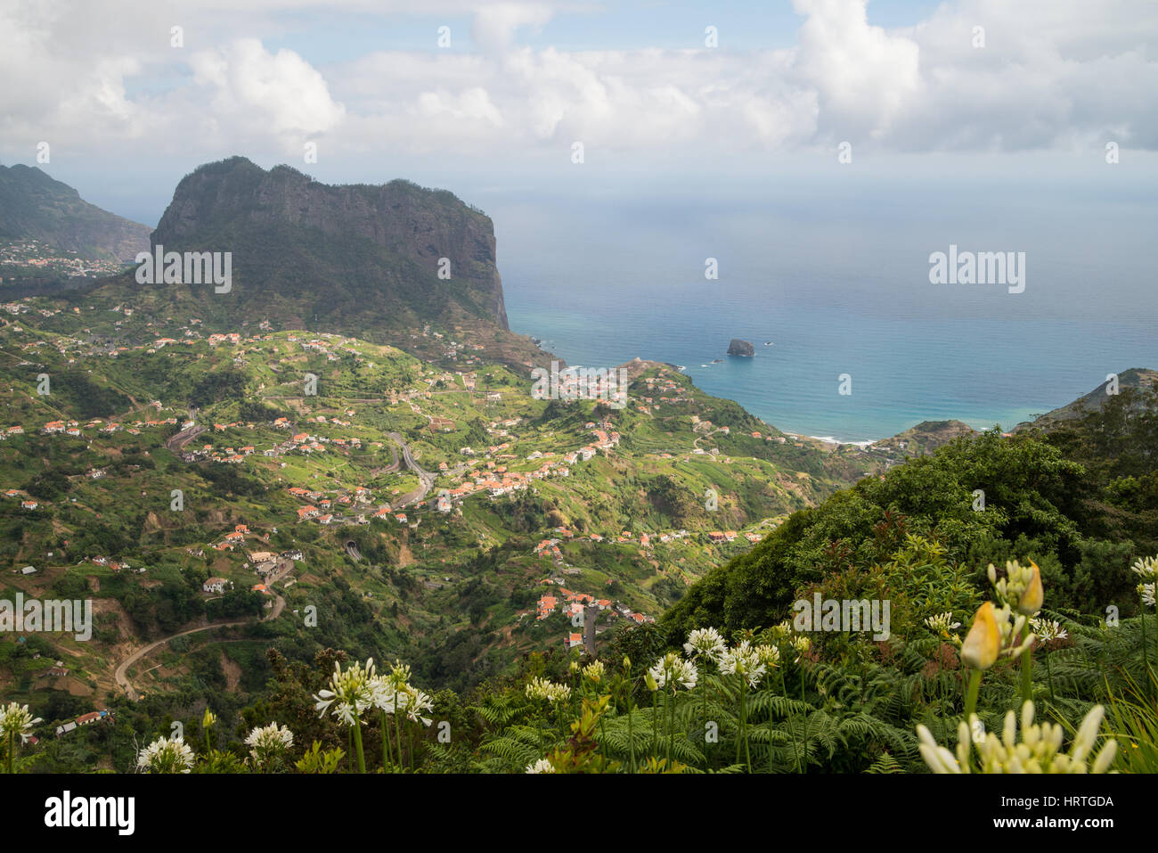 Scenic landscape of Madeira island, Portugal Stock Photo - Alamy