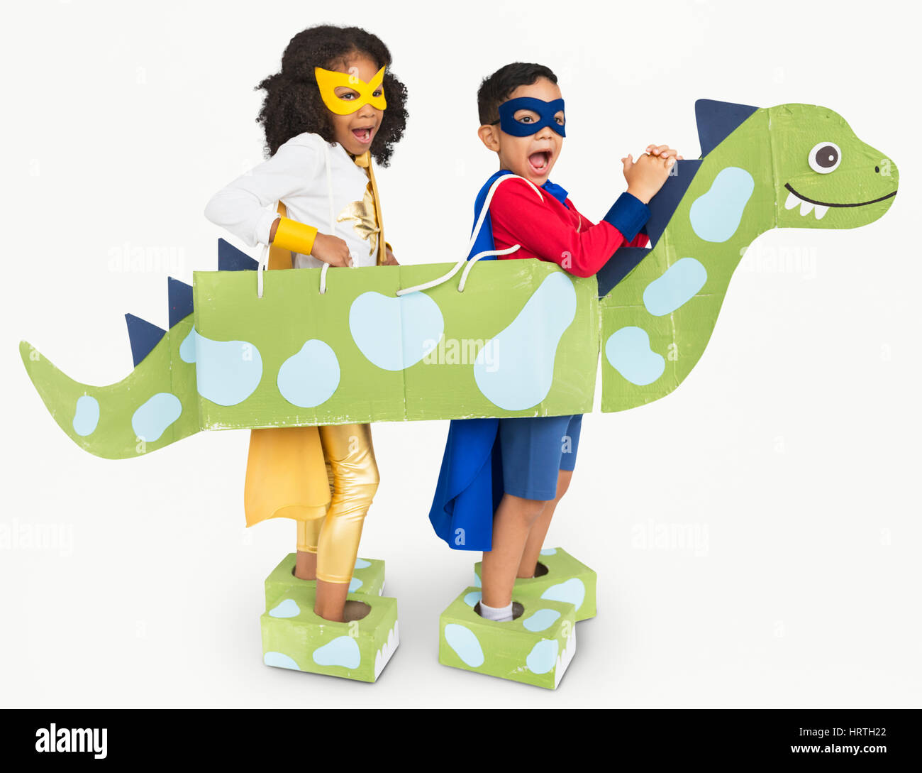 Little Kids Superherokids Dinosaur Costume Stock Photo - Alamy