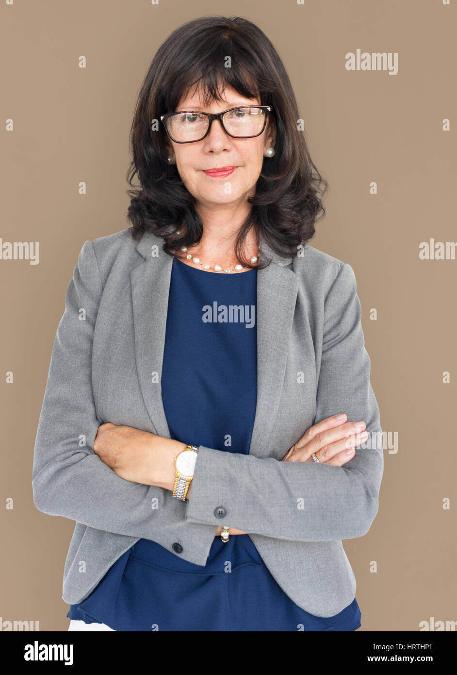 Girl folding arms hi-res stock photography and images - Alamy